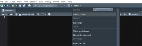 Other Qcfuns Functions In Qc Workflow • Qcfuns