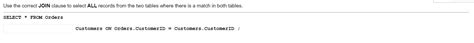 Solved Se The Correct JOIN Clause To Select ALL Records From Chegg