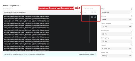 Proxy Configuration Geonode