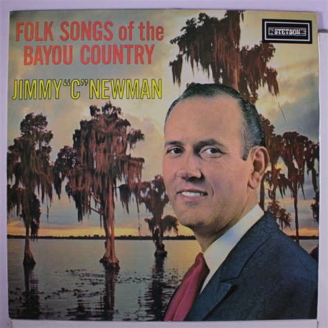 Jimmy C Newman Folk Songs Of The Bayou Country Lp Album Mono