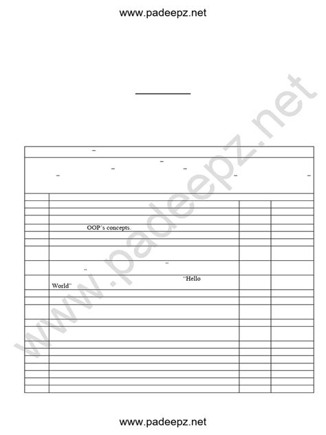 Cs8392 Object Oriented Programming Qb Pdf Class Computer