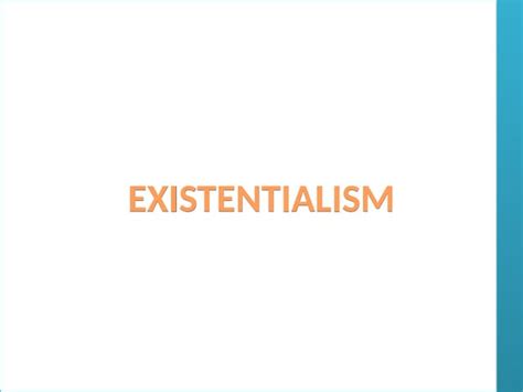 Existentialism Or The Freedom Of Choice By Soren Kierkegaard And Sartre