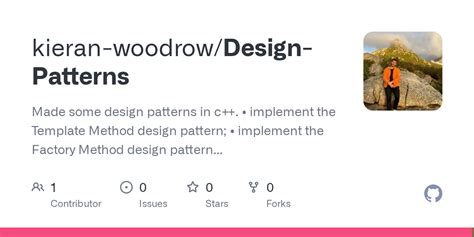Github Kieran Woodrowdesign Patterns Made Some Design Patterns In