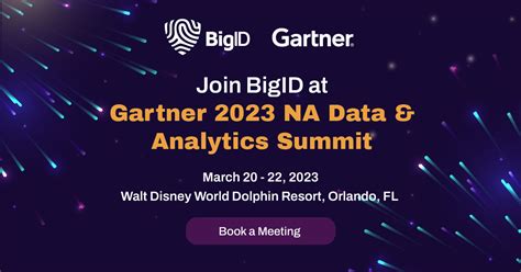 Gartner Data And Analytics Summit 2023 Bigid