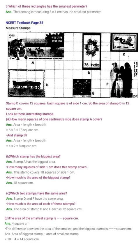 Mp Board Solution Class 5 Th Math Chapter 3 How Many Squares