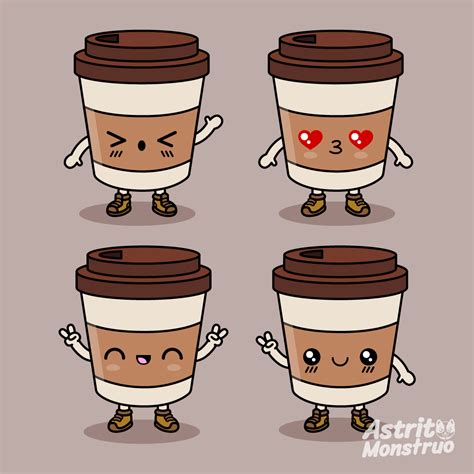 Dibujos De Batidos Kawaii