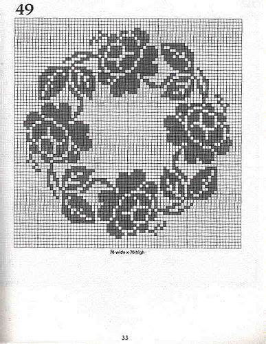 101 Filet Crochet Charts 33 Suzana16 Flickr Filet Crochet Charts Crochet Chart Crochet