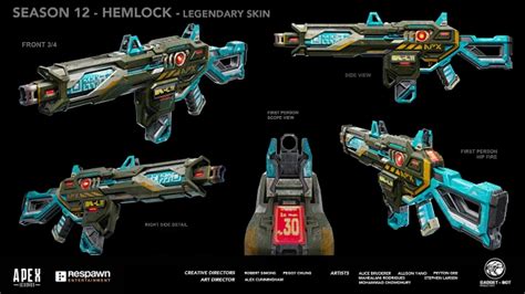 Apex Legends Hemlock Legendary Skin 花瓣网