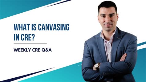 Video Raphael Collazo Ccim Commercial Real Estate Advisor On Linkedin What Is Canvassing In