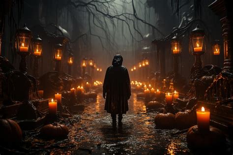 Premium Ai Image Hallowen