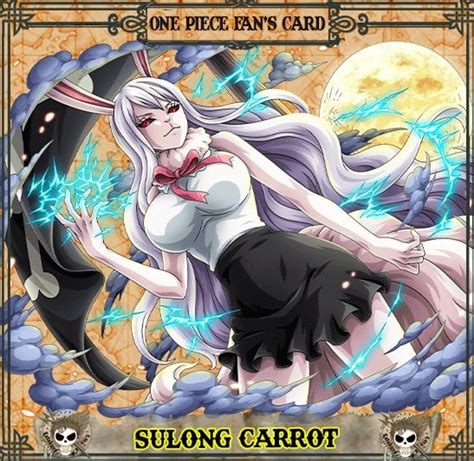 One Piece Fans Card Carrot Sulong Form Rmemepiece