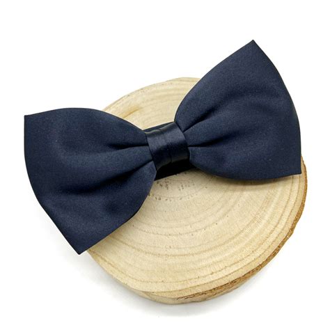 Corbata Azul Marino Oscuro Satén Mr Pajarita
