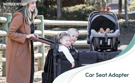 Wonderfold Stroller Wagon Car Seat Adapter Secure