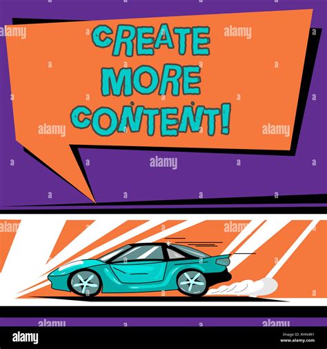 Conceptual Hand Writing Showing Create More Content Business Photo