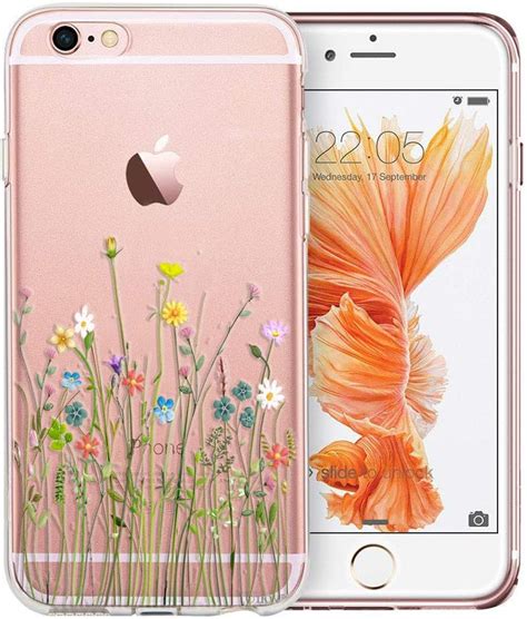 Unov Case Compaitble With Iphone 6s Iphone 6 Case Clear