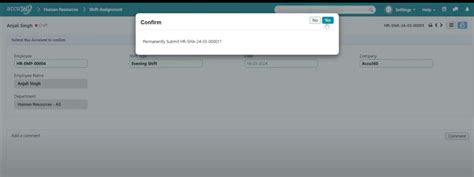 Shift Management Accu360 Documentation