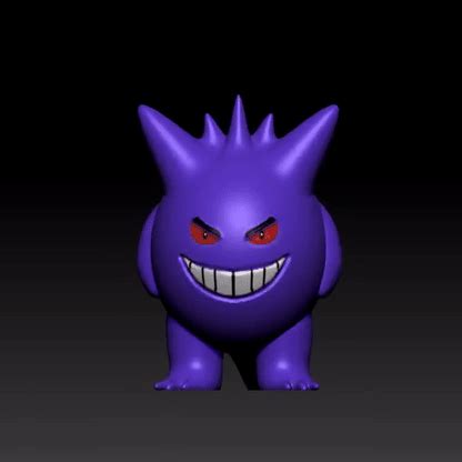 🐉 Gengar Pokemon・ 3d File For 3d Printing・cults