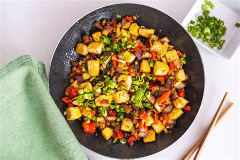 Chinese Eggplant And Tofu Recipe One Hungry Bunny