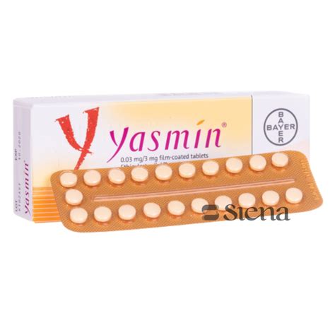 Yasmin 21s Birth Control Siena Health Singapore