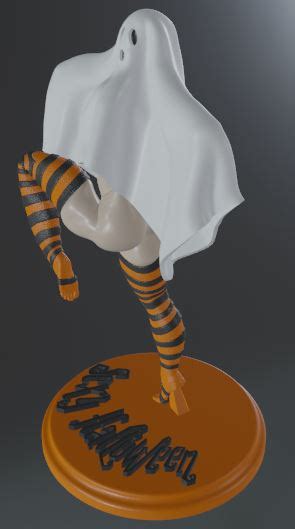 🫦 Sexy Ghost Sexy Halloween・ Stl File For ・cults