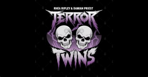 Rhea Ripley And Damian Priest The Terror Twins Rhea Ripley Damian