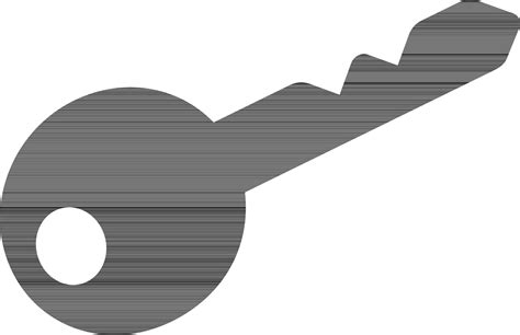 Flat Style Black Key 24340246 Vector Art At Vecteezy