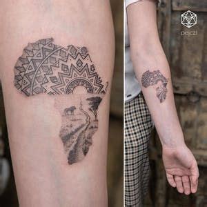 20 Powerful Africa Tattoos African Tattoo Africa Tattoos African