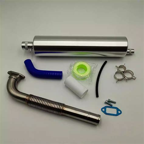 Dle111 Single Long Exhaust Pipe Complete Set For Rc Airplane Rcskylite