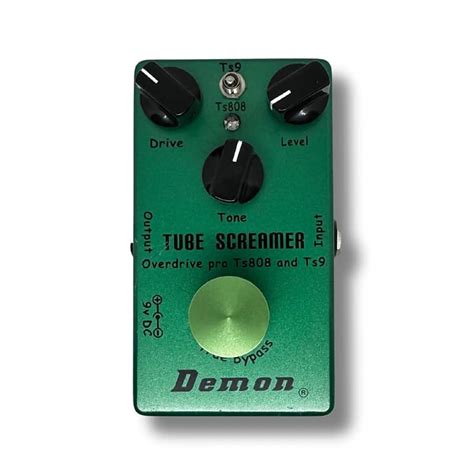 Demon Tube Screamer Distortion Pedal Ibanez Clone Reverb
