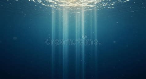 Sunlight Streaming Through Water Creating Magical Underwater Scene