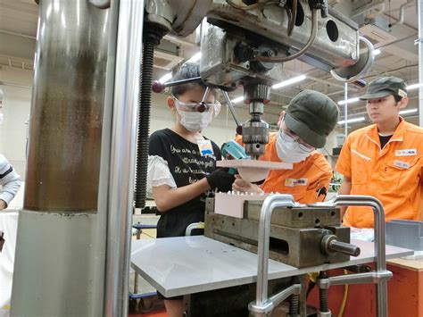 【サン樹脂株式会社様】工場見学でいっぱい体験しました！ 北名古屋市少年少女発明クラブ