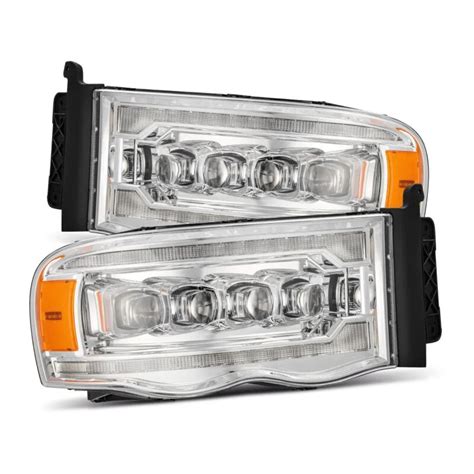 Alpharex 02 05 Dodge Ram 1500 Nova Led Proj Headlights Plank Style