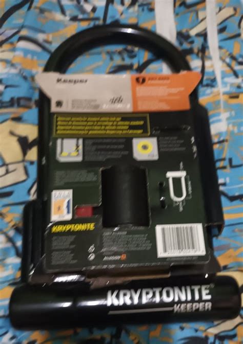 Kryptonite U Lock Keeper Model Brand New Furniture And Home Living Security And Locks Locks