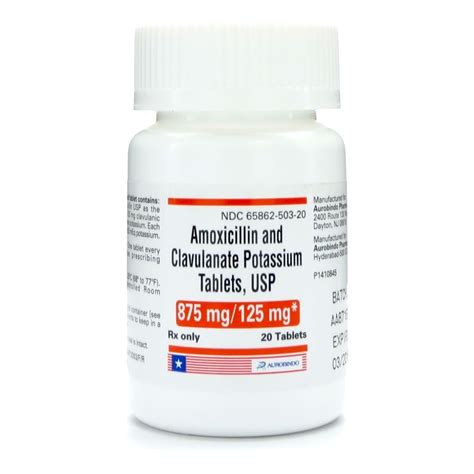 Amoxicillin And Clavulanate Potassium 875 125 And Alcohol What You