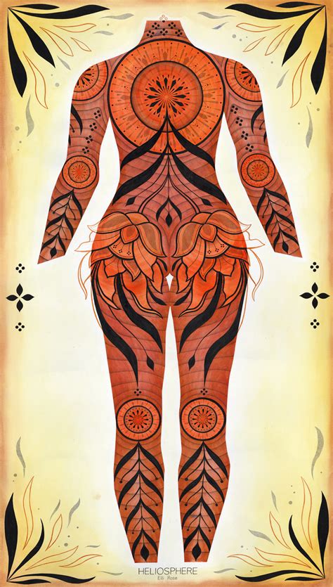 Elli Rose Tattoo Print 2025 Art Made To Suit