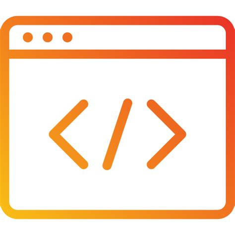 Coding Generic Gradient Icon
