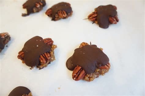 Healthy No Bake Chocolate Turtles — The Michelle Method