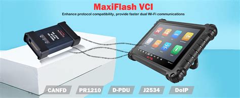 Amazon.com: Autel MaxiFlash VCI Kit J2534 Reprogramming Tool J2534 PassThru ECU Programming Tool ...