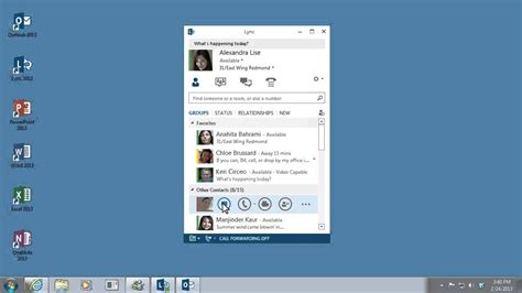 Lync 2013 Using Instant Messaging Youtube