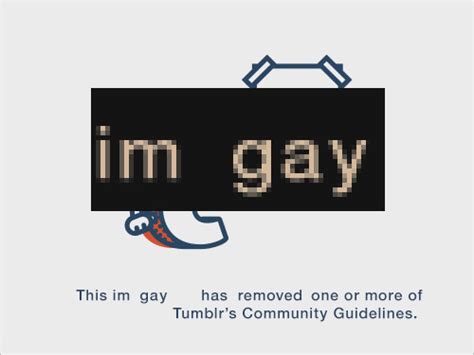 Content Policy Violation On Tumblr