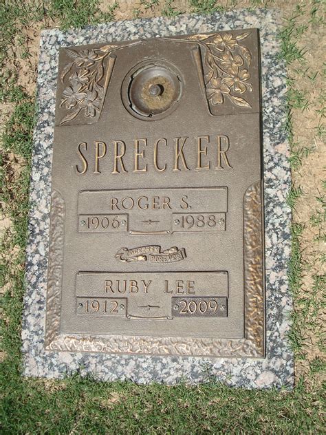 Roger Stewart Sprecker 1906 1988 Mémorial Find A Grave