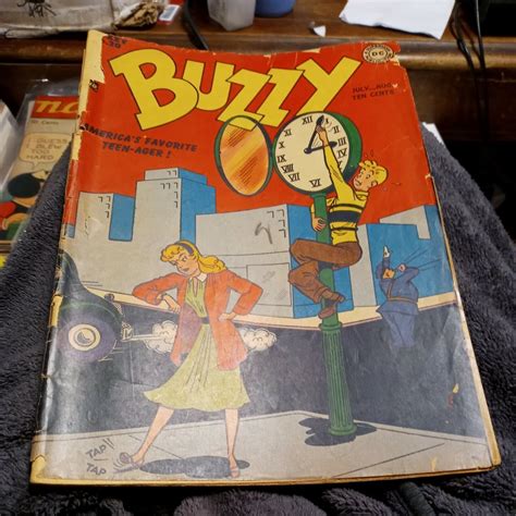 Buzzy 20 Dc Comics 1948 Golden Age Precode Teen Humor Cartoon Good Girl Art Cvr Comic Books