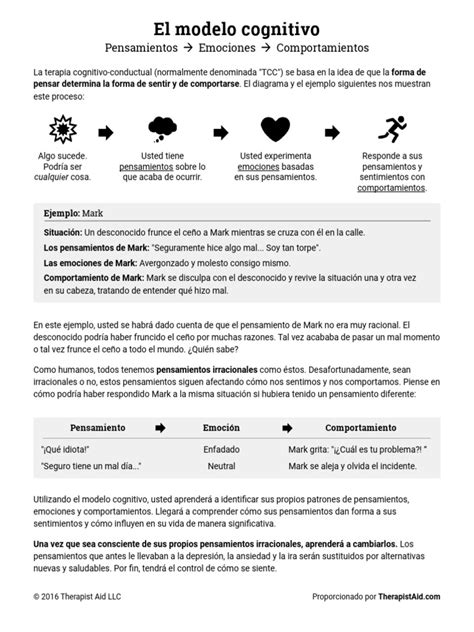 Modelo Cognitivo Pdf