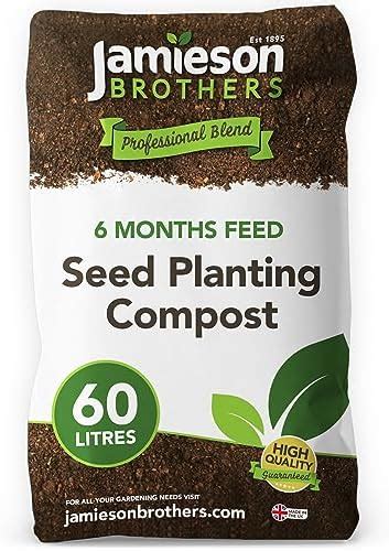 Seed Sowing Cutting And Planting Compost 60l Specially Formulated For Germinating Seedlings