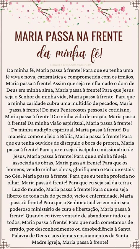 Novena Milagrosa Maria Passa Na Frente Artofit