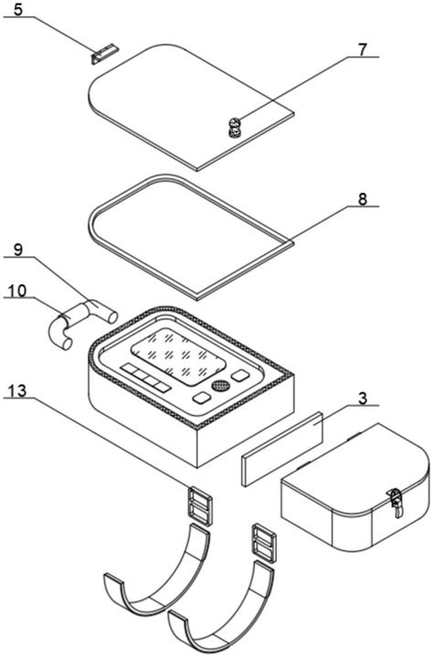 一种医用血压检测仪的制作方法