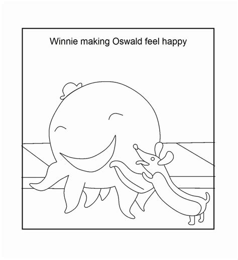 Cartoon Octopus Oswald Drawing