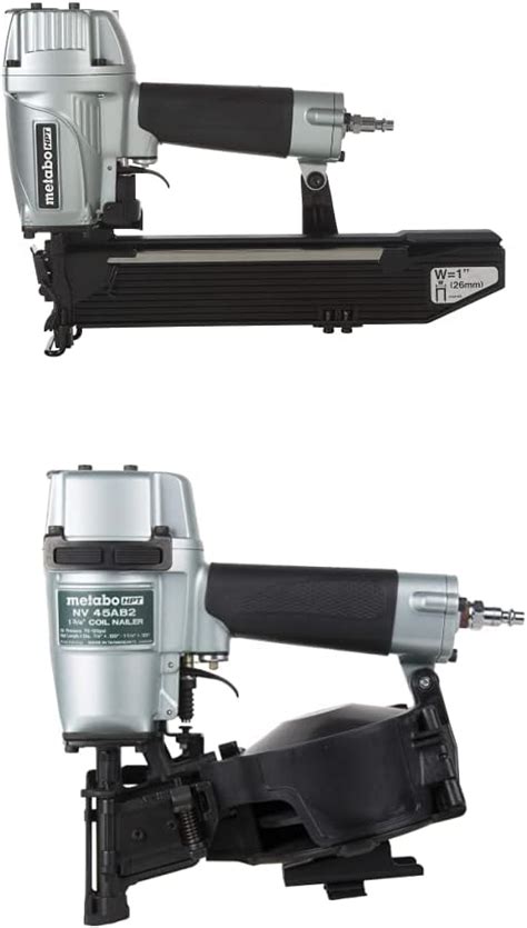 Metabo Hpt Construction Stapler N5024a2 W Nv45ab2 Roofing Nailer