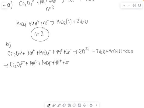 Video Solution A Galvanic Cell Is Constructed Using The Following Half