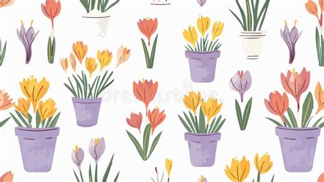 Vibrant Delicate Cute Seamless Pattern For Creative Projects Stock